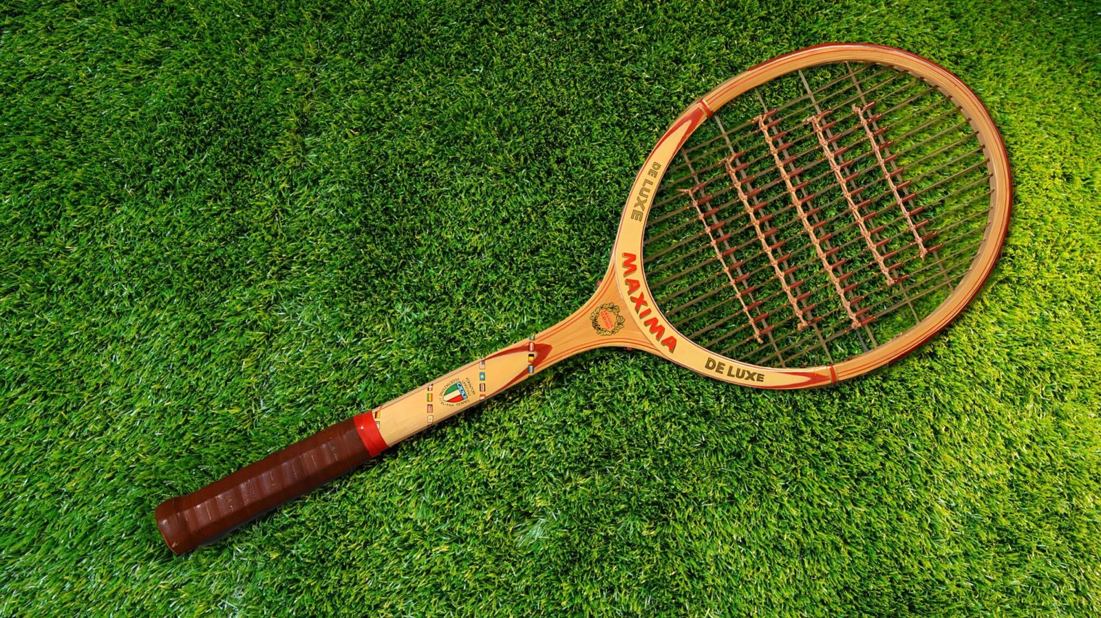 History: Spaghetti Stringing (1971) – GBTennisMuseum